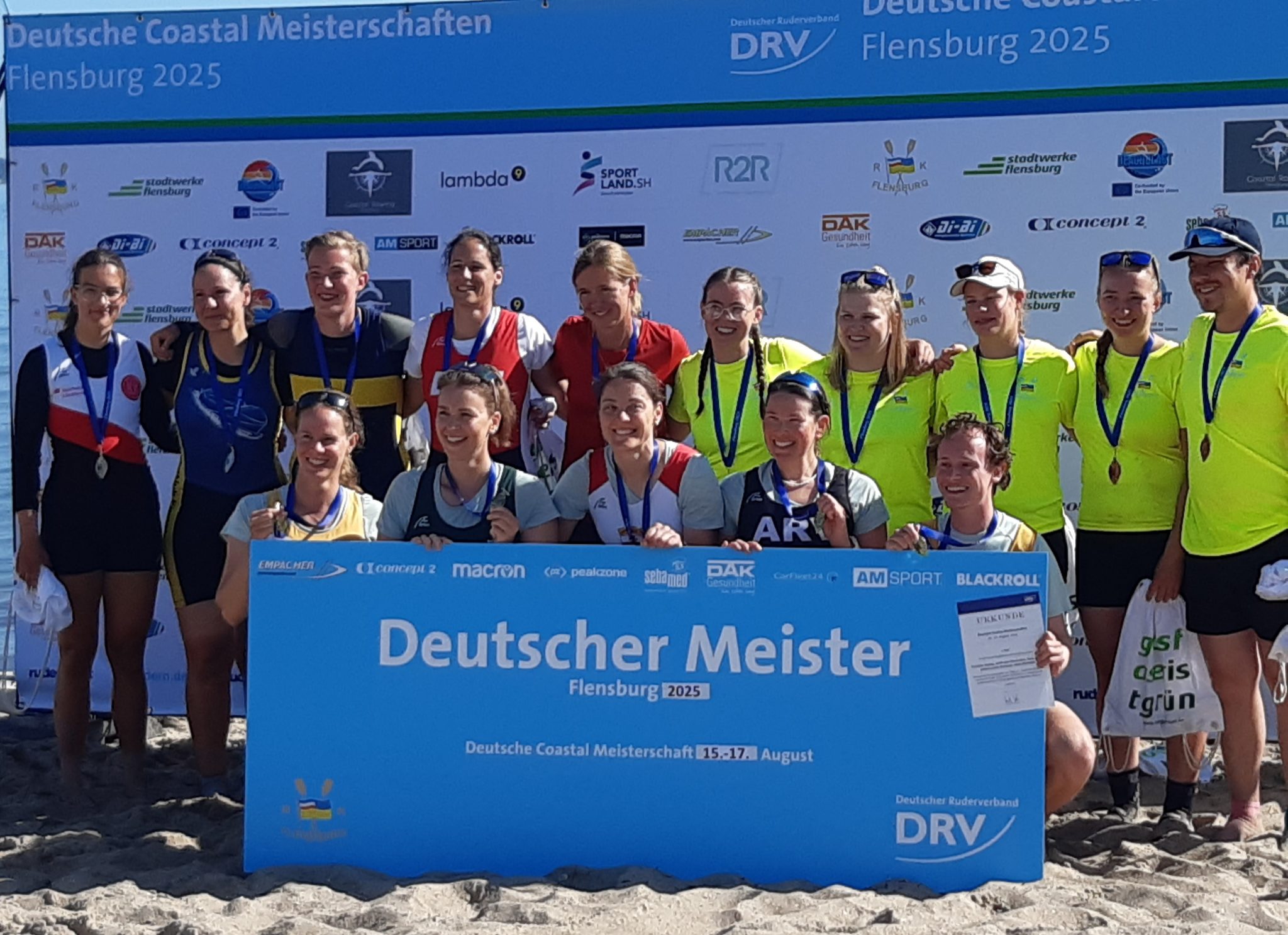 Franzi ist wieder Deutsche Meisterin – Bremerhavener-Ruderverein v. 1889